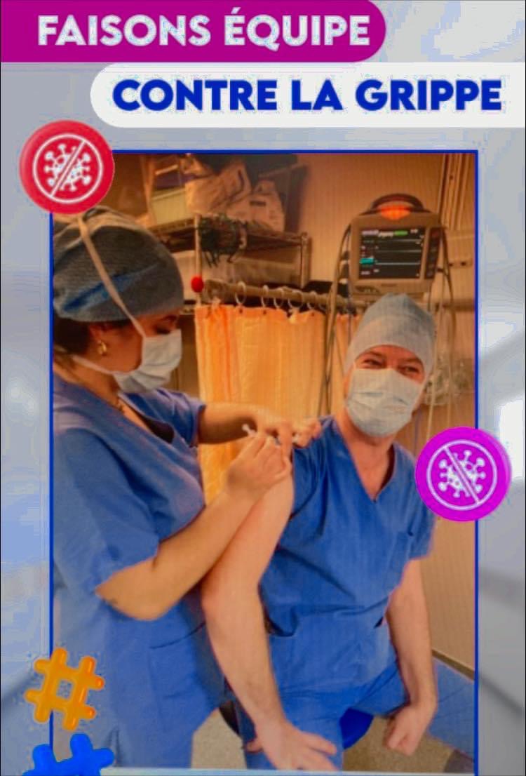 La campagne de vaccination antigrippale 2023/2024 bat son plein au CMC de Tronquières | Elsan